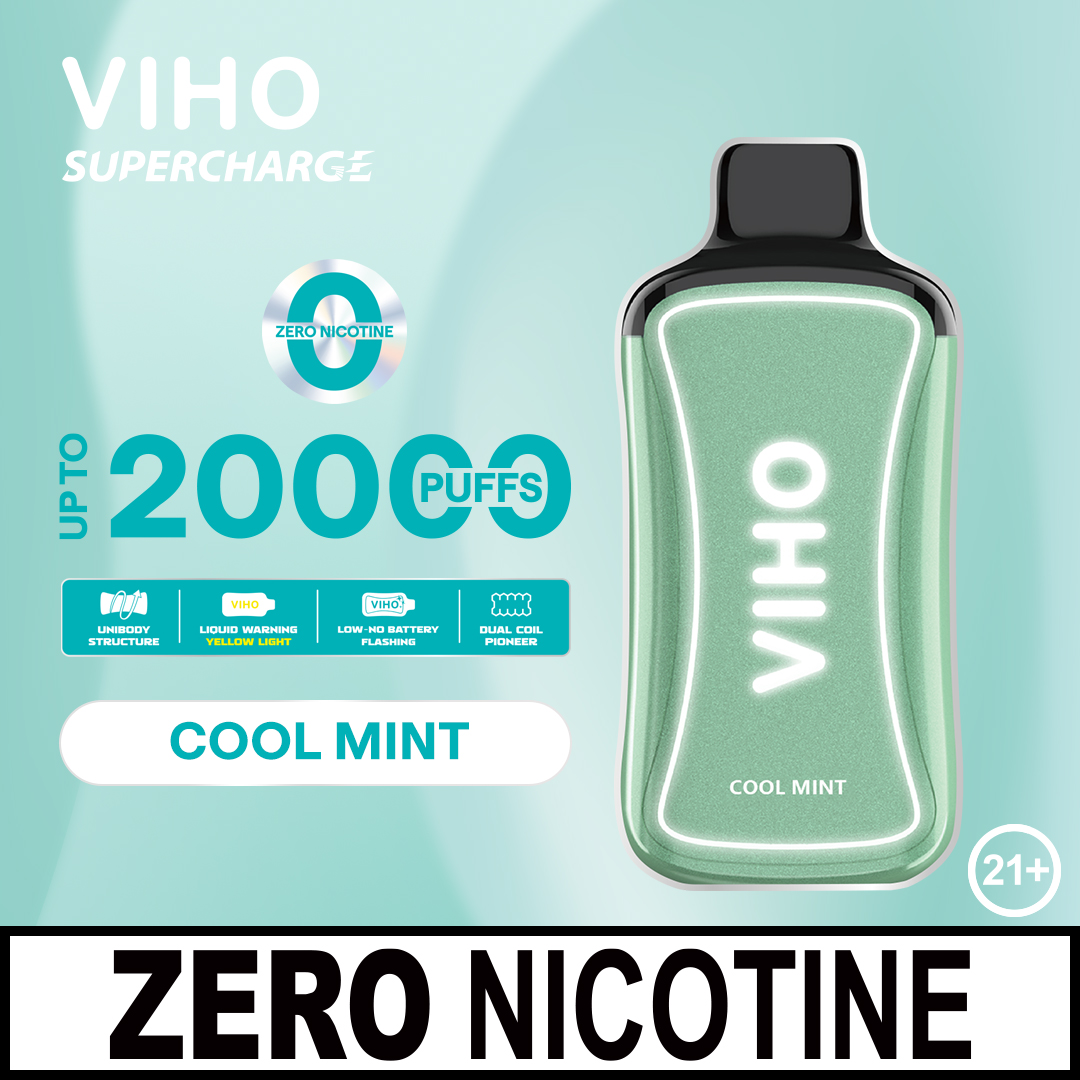 VIHO Supercharge 20,000 Puffs 0% Nicotine 5pk – VAPE.IO VIHO Supercharge 20,000 Puffs 0% Nicotine 5pk – VAPE.IO
